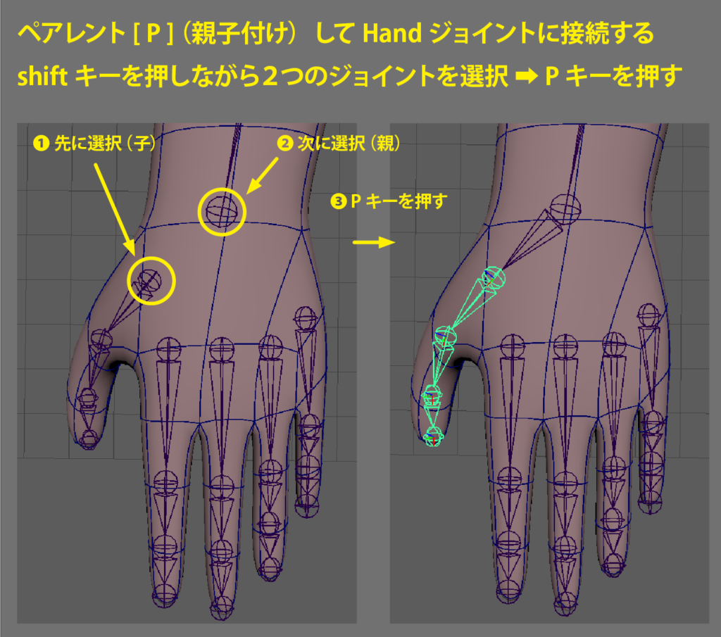 12.2 「ジョイント」ツール によるリグの追加 | TK-Memo